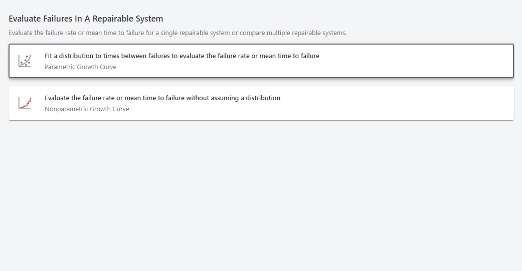 Reliability Module | Minitab