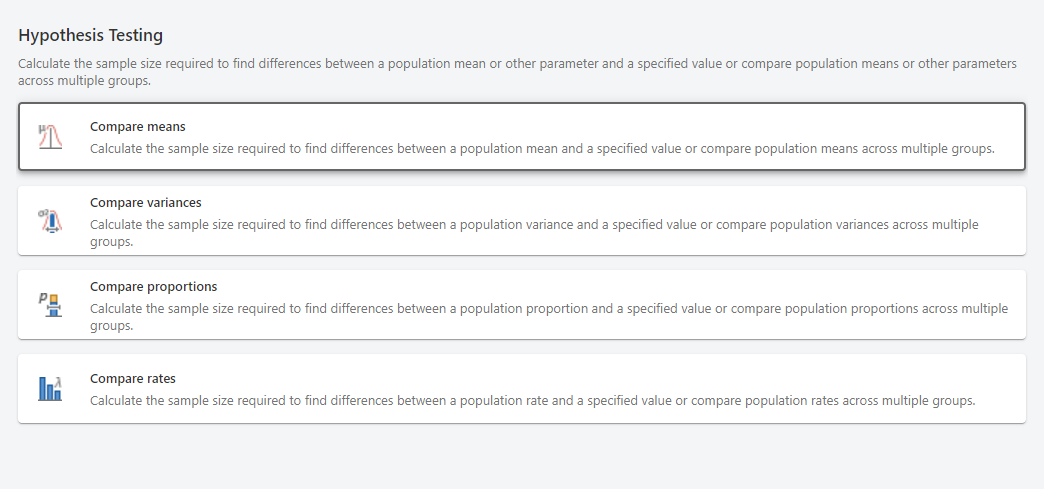 Minitab Sample Size Module | Minitab