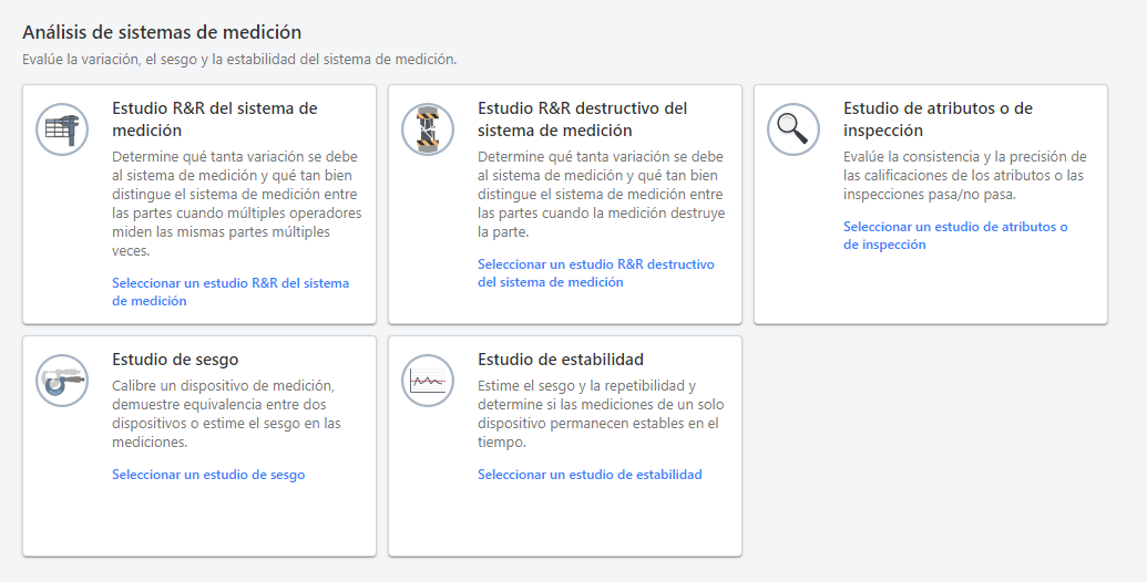 Módulo de Análisis de Sistemas de Medición de Minitab | Minitab