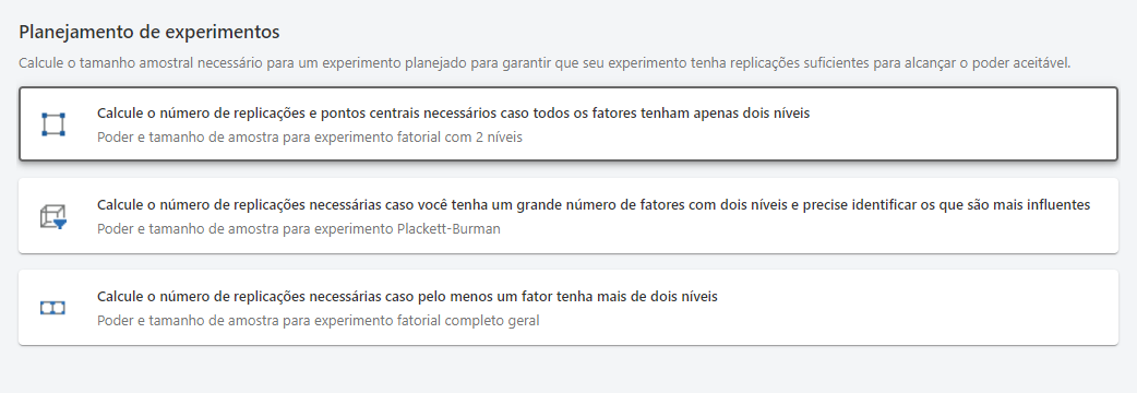 Módulo de Tamanho da Amostra da Minitab | Minitab